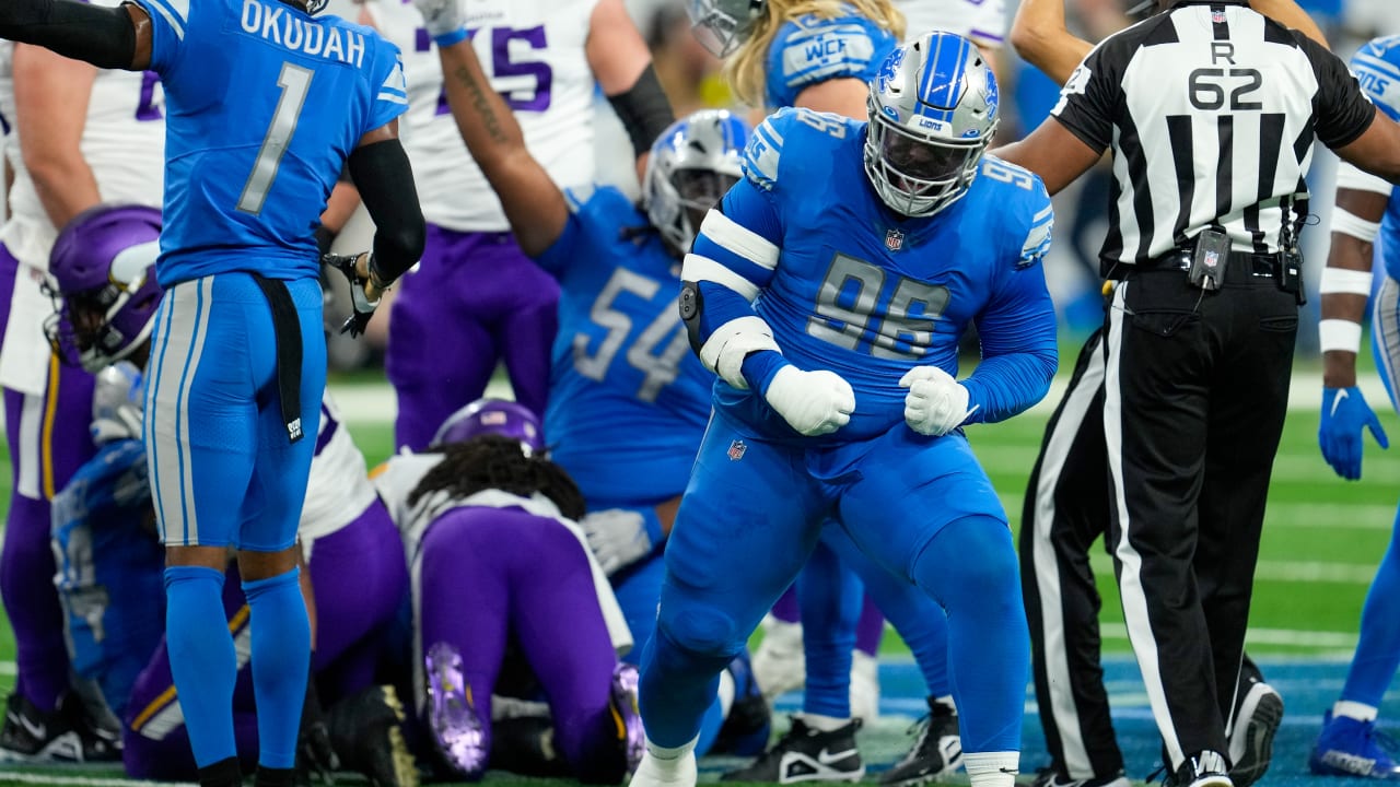 Can't-Miss Play: Detroit Lions defensive tackle Isaiah Buggs knocks ...