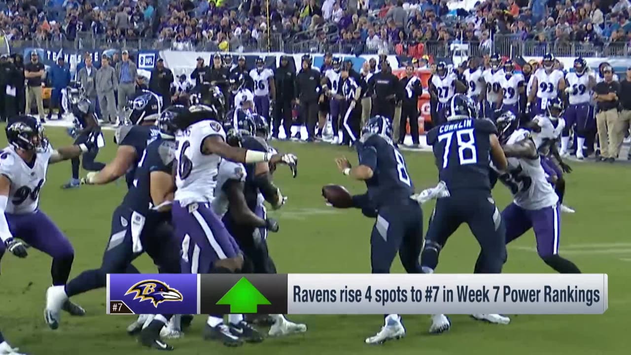 Ravens rise four spots in Week 7 | Power Rankings
