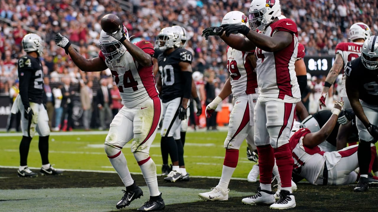 Arizona Cardinals running back Darrel Williams powers ball in for late ...