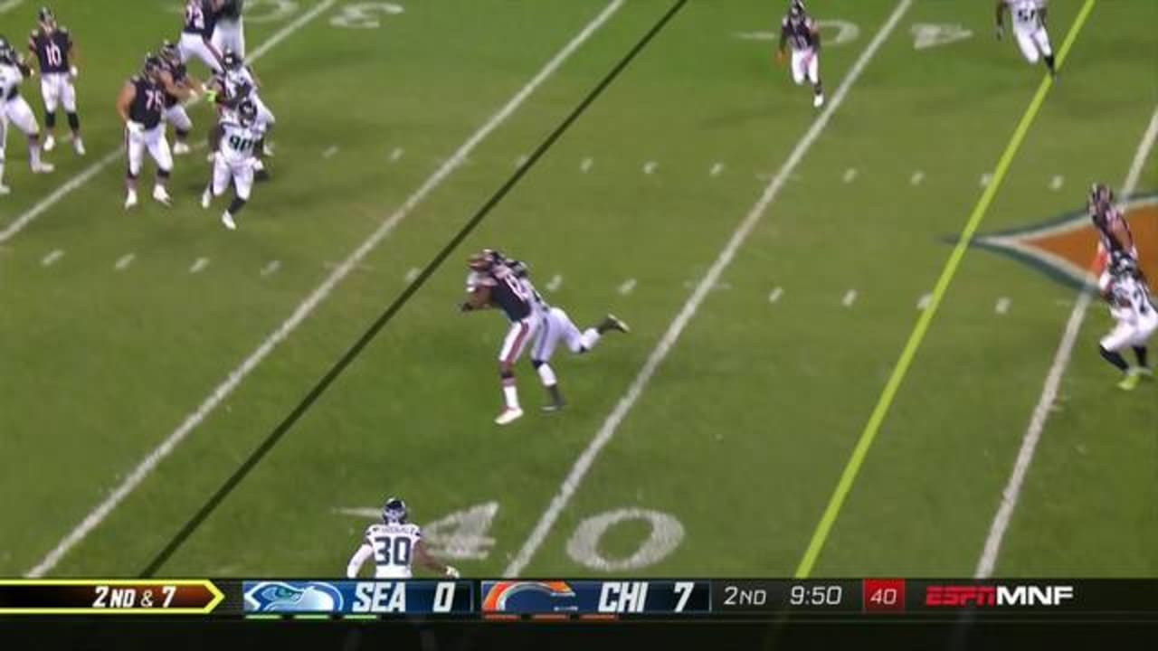 Mychal Kendricks breaks up pass, stares down Robinson