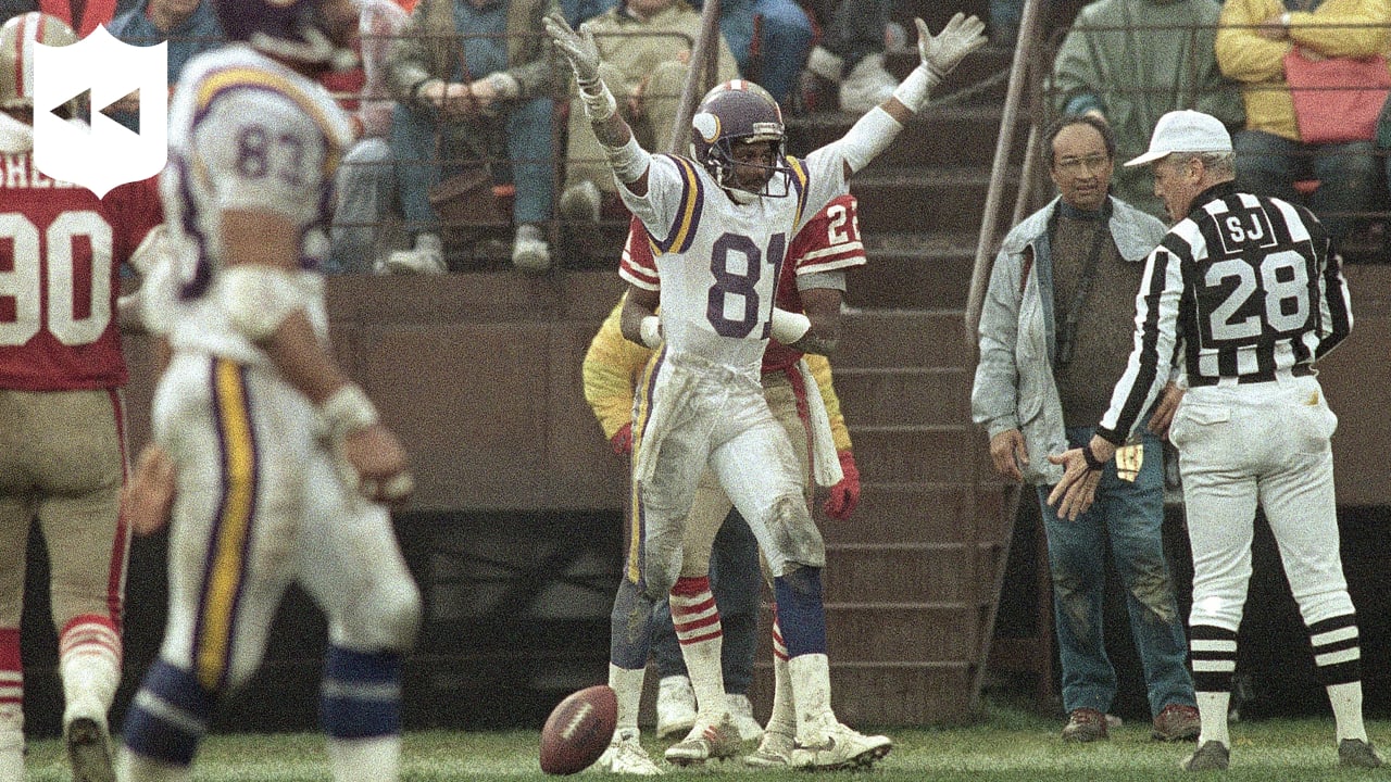 Relive Anthony Carter breaking single-game playoff receiving yards ...