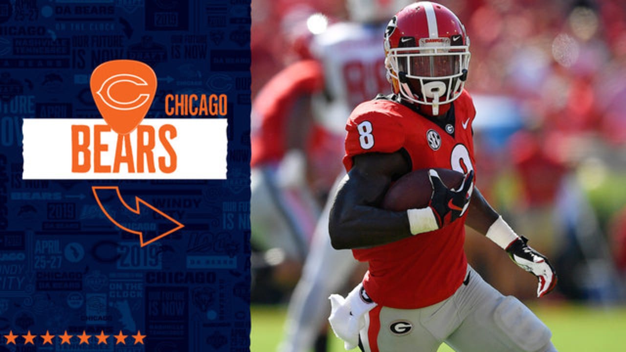 Chicago Bears select Georgia wide receiver Riley Ridley No. 126 in the ...