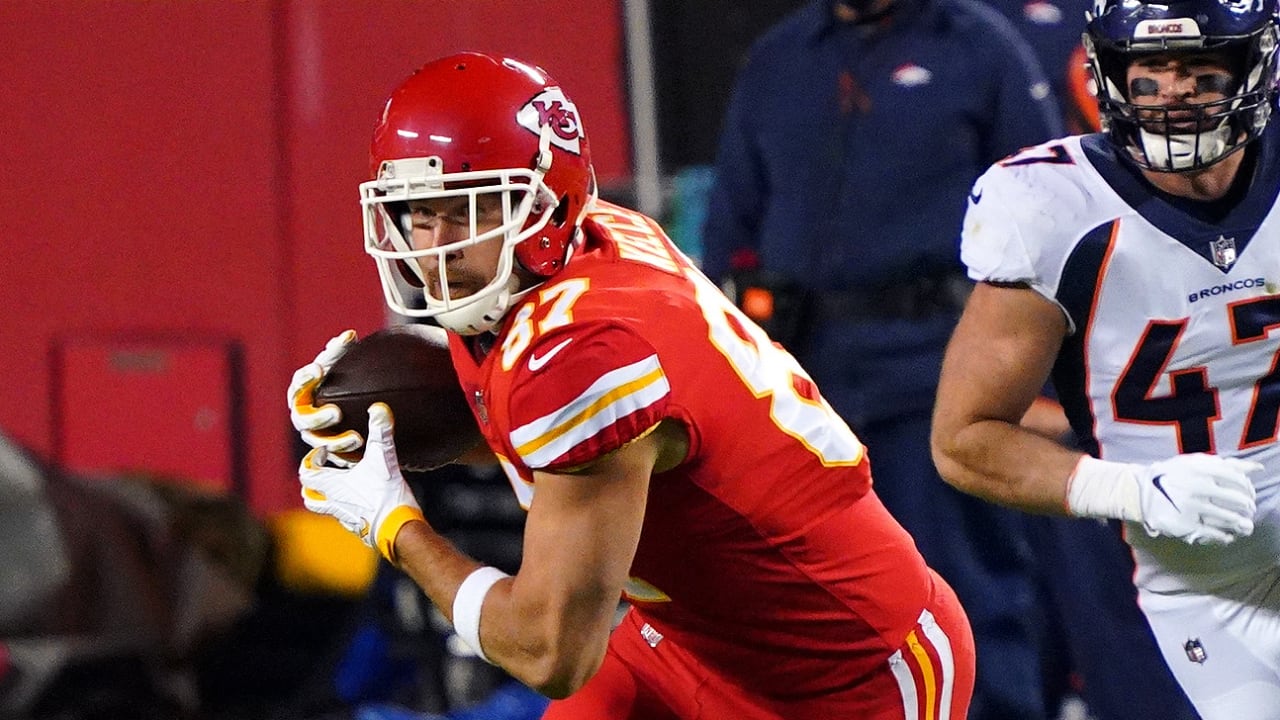 Kansas City Chiefs tight end Travis Kelce sets TE record with 1,000 receiving yards in five seasons