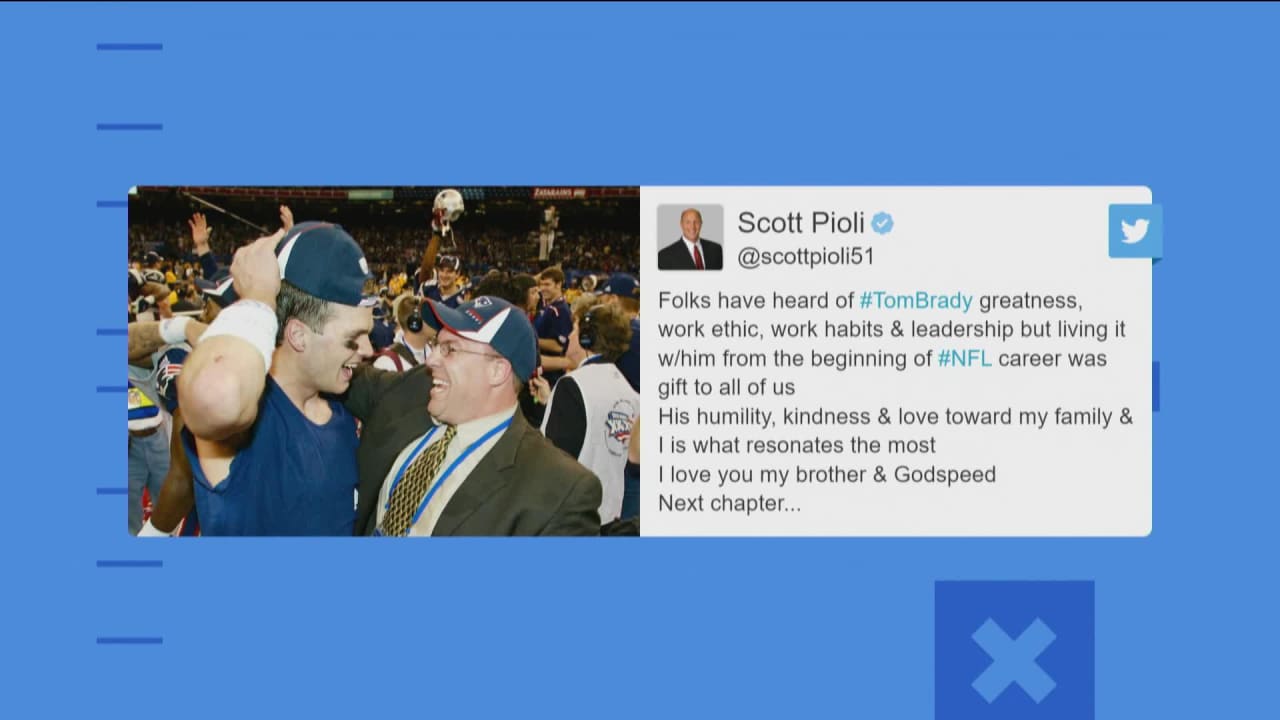 NFL world reacts on social media to NFL quarterback Tom Brady's retirement