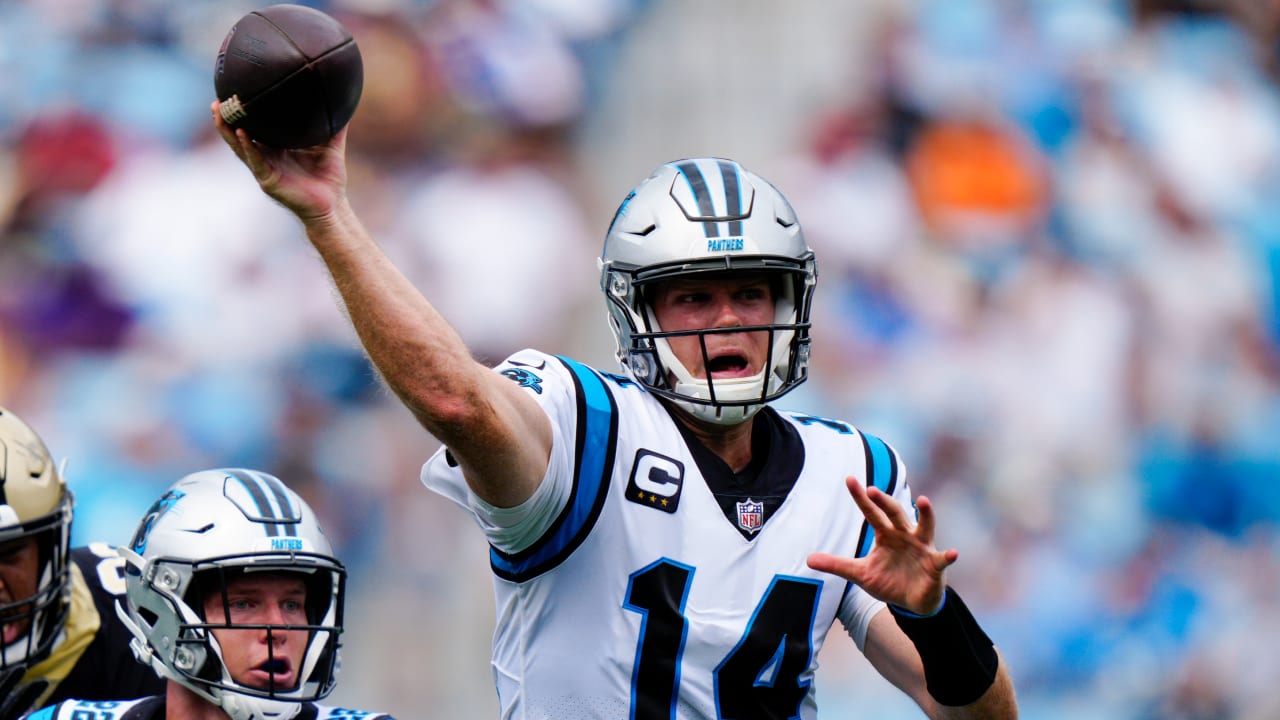 Carolina Panthers quarterback Sam Darnold's best plays from 305-yard ...