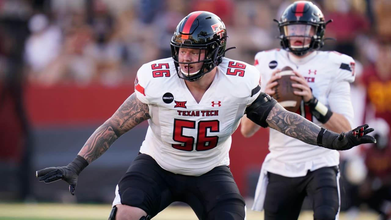 Buffalo Bills select Texas Tech Red Raiders guard Jack Anderson with No ...