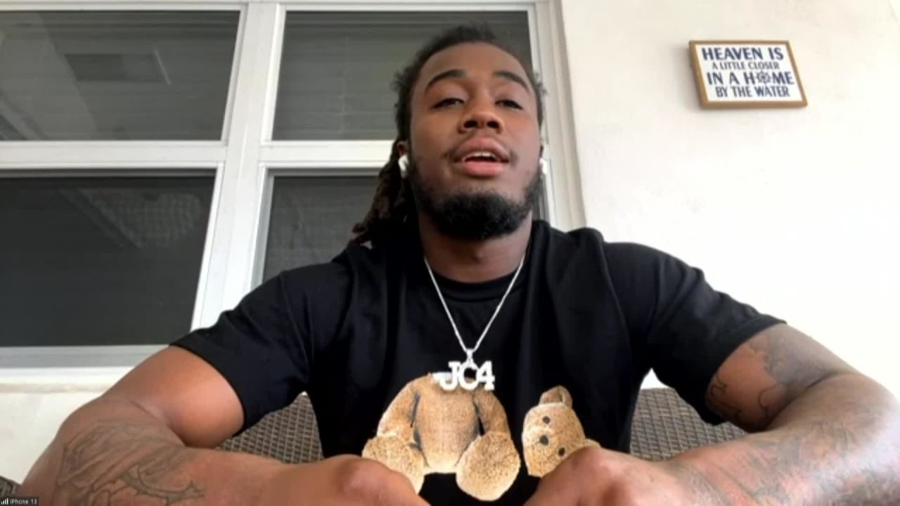 Georgia Bulldogs running back James Cook prepares for NFL draft, talks ...