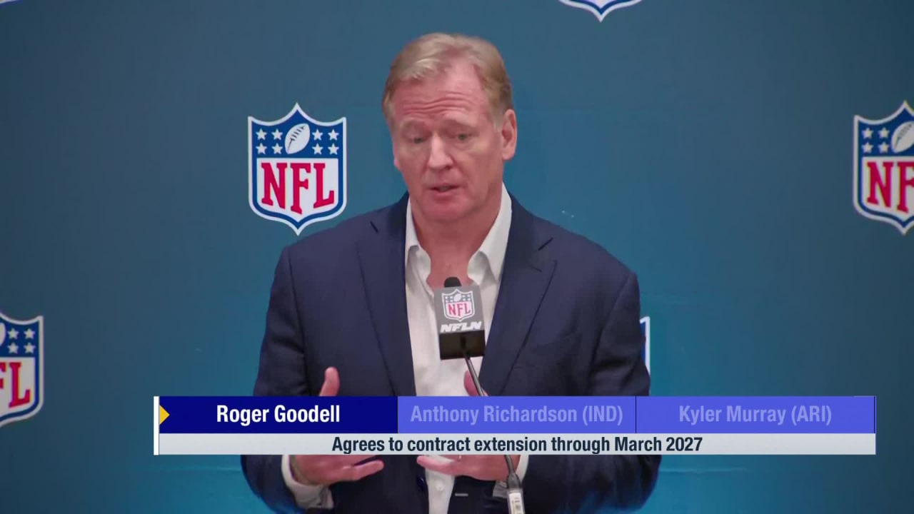 NFL Commissioner Roger Goodell: 'We're focused on how we can make the ...