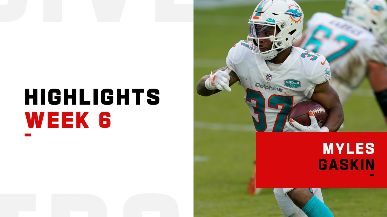 Miami Dolphins running back Myles Gaskin's best plays from 127-yard ...