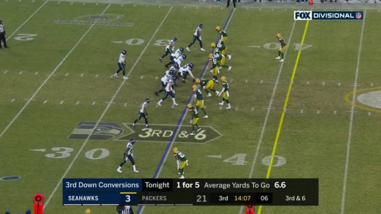 Russell Wilson takes off on quick 22-yard third-down scramble