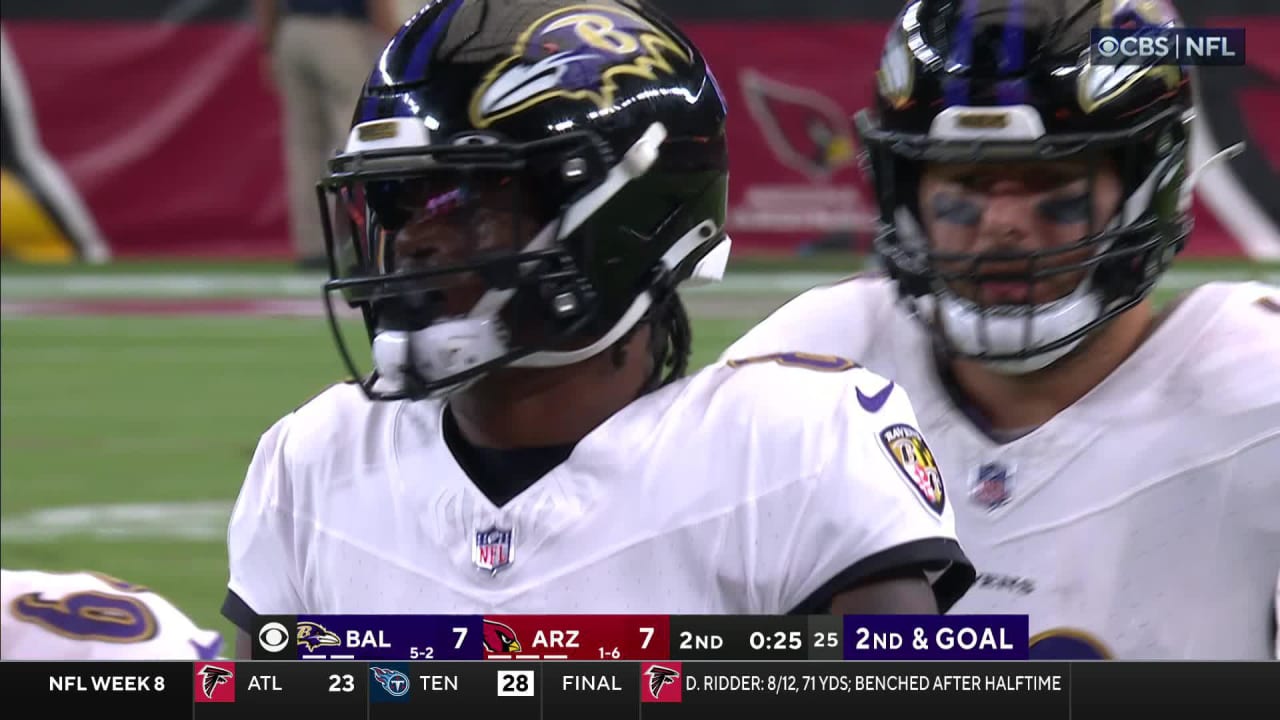 Baltimore Ravens' top plays vs. Arizona Cardinals | Week 8.