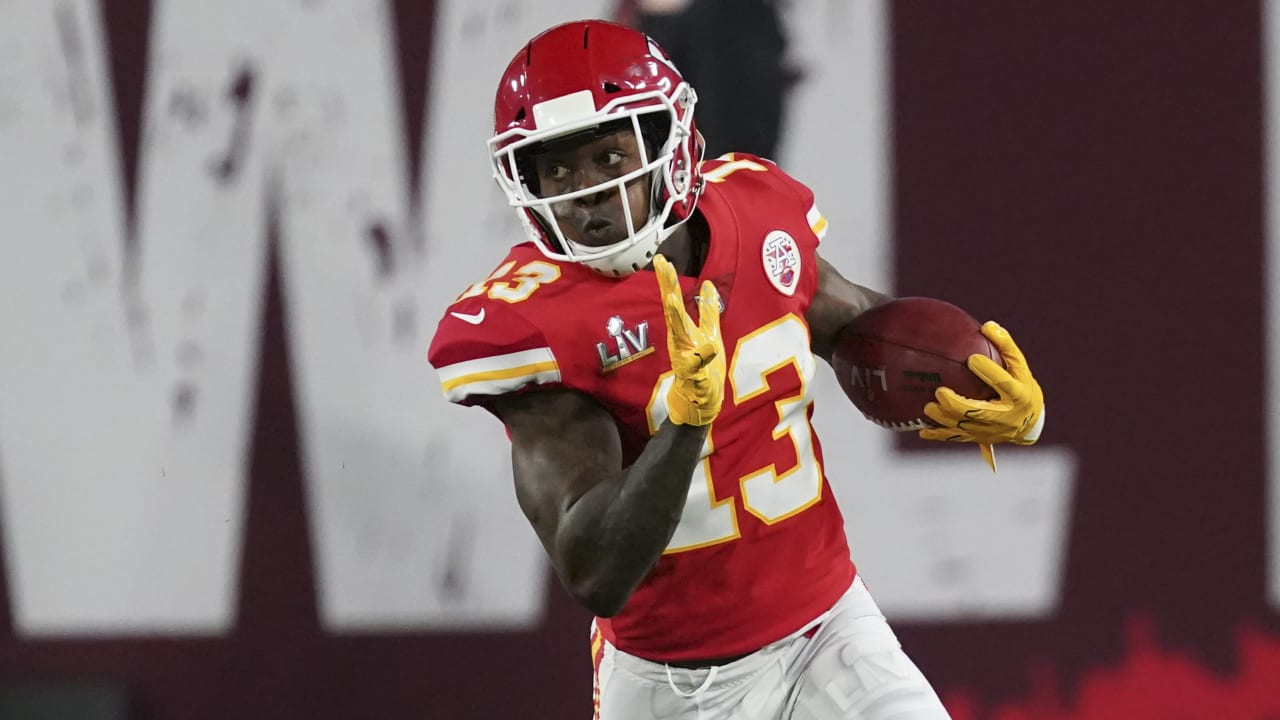 Kansas City Chiefs wide receiver Byron Pringle hits turbo for quick 41 ...