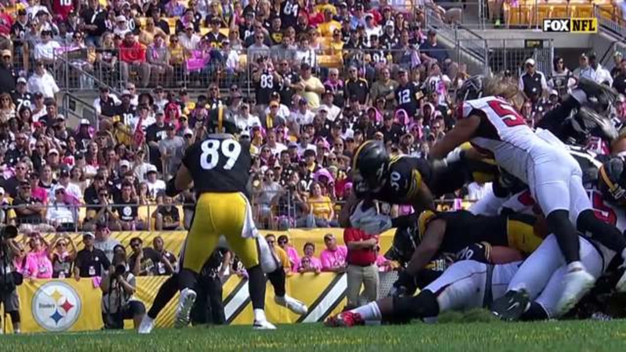 James Conner SOARS over goal line for TD