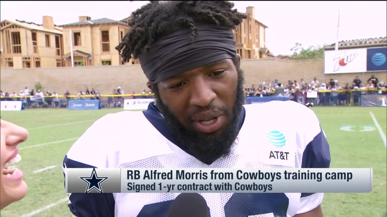Running back Alfred Morris explains why he chose to sign with the ...