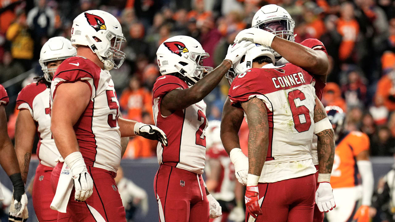 Arizona Cardinals running back James Conner's sixth rush TD of '22 cuts ...