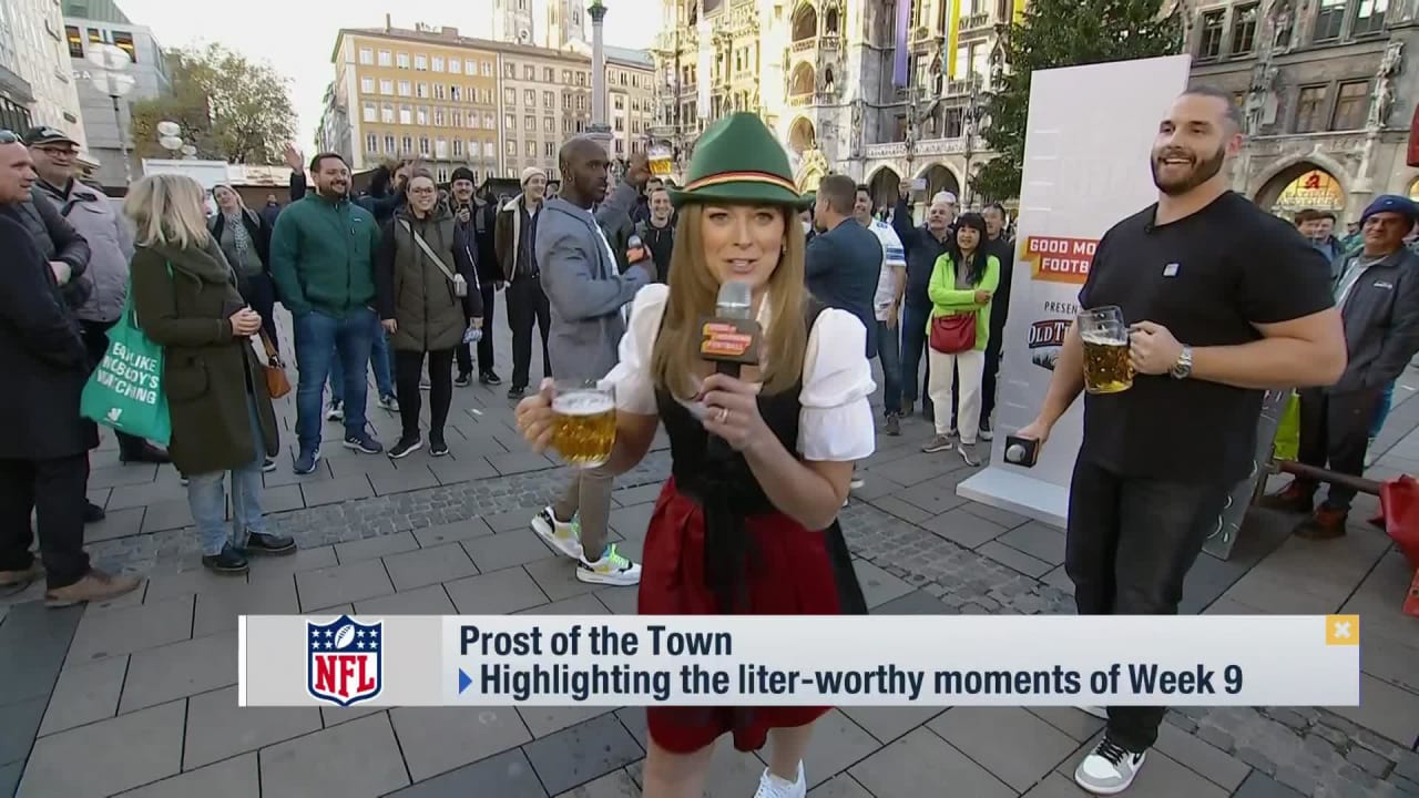 NFL Network's Jamie Erdahl's 'Prost' of the Town for Week 9