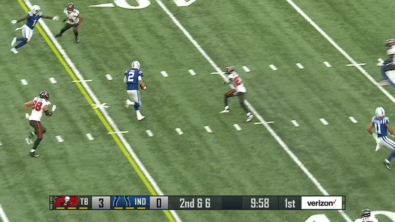 Indianapolis Colts quarterback Matt Ryan flashes his wheels on 11-yard ...