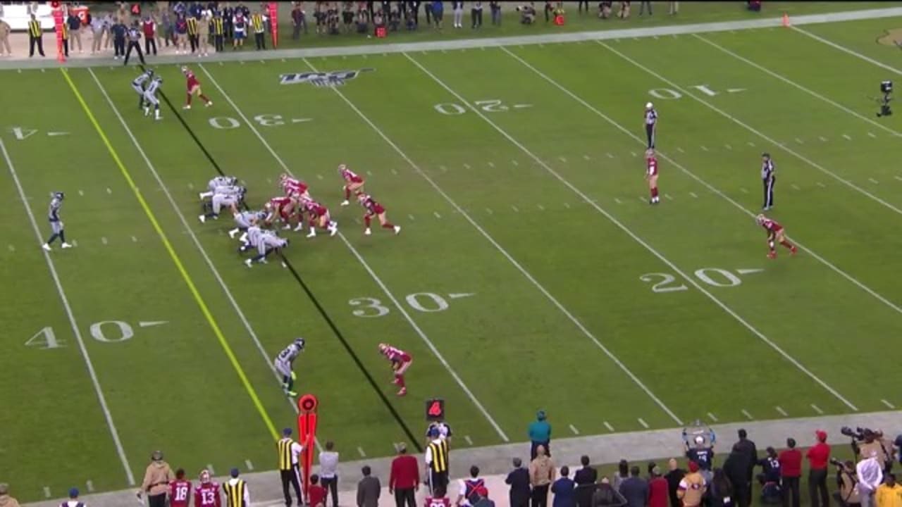 Niners unveil unique punt formation against the Seahawks