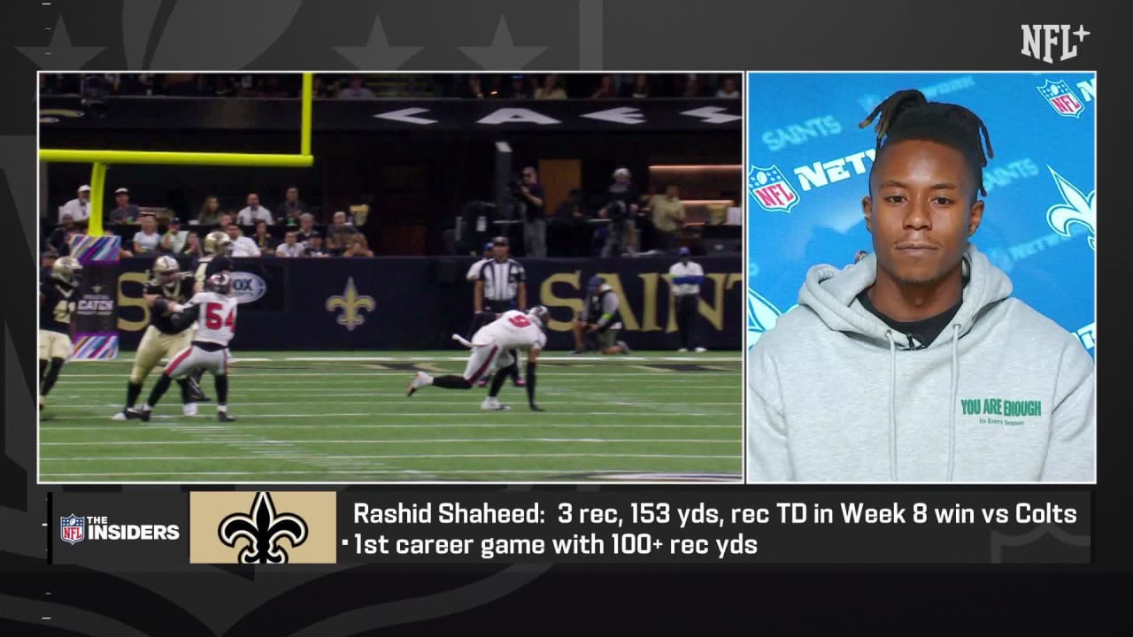 Rashid Shaheed: I 'definitely' want to race Tyreek Hill | 'The Insiders'