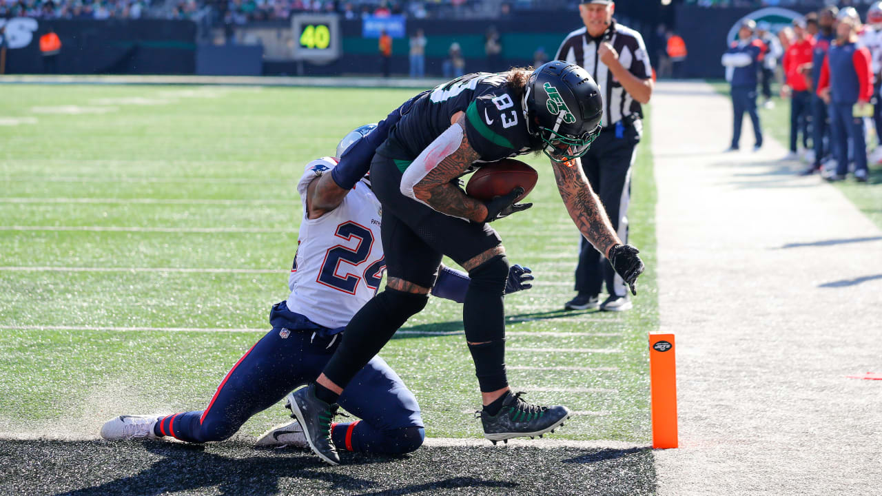 New York Jets tight end Tyler Conklin breaks free from coverage for late TD