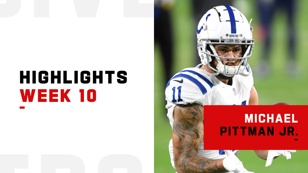 Every touch from Indianapolis Colts rookie wide receiver Michael ...