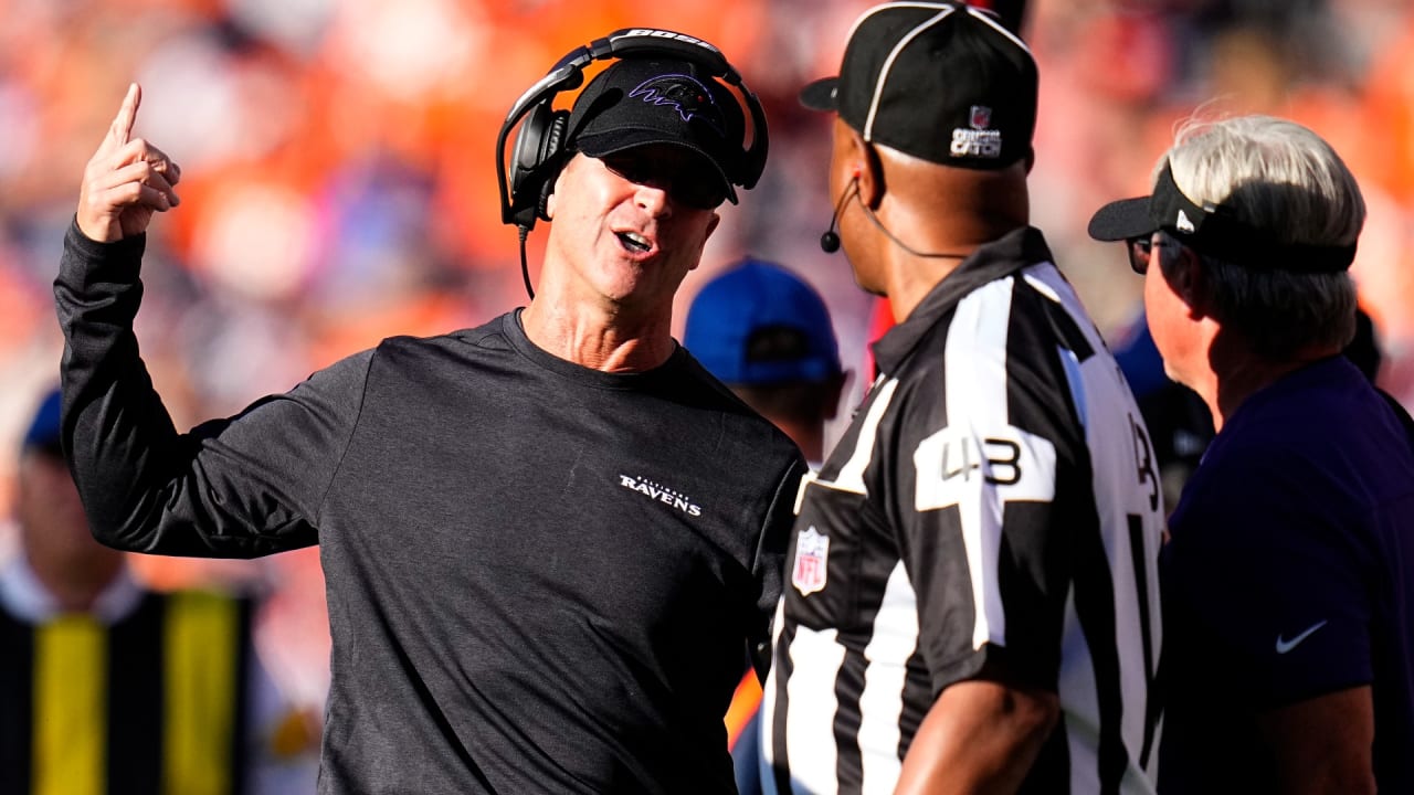 Ravens' John Harbaugh: '100% my call' to go for rushing record instead ...