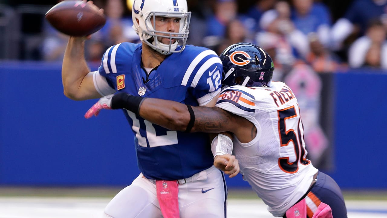 Andrew Luck: Blame me for holding ball on sacks