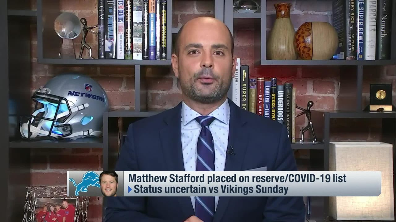NFL Network's Mike Garafolo: Detroit Lions quarterback Matthew Stafford placed on reserve/COVID ...