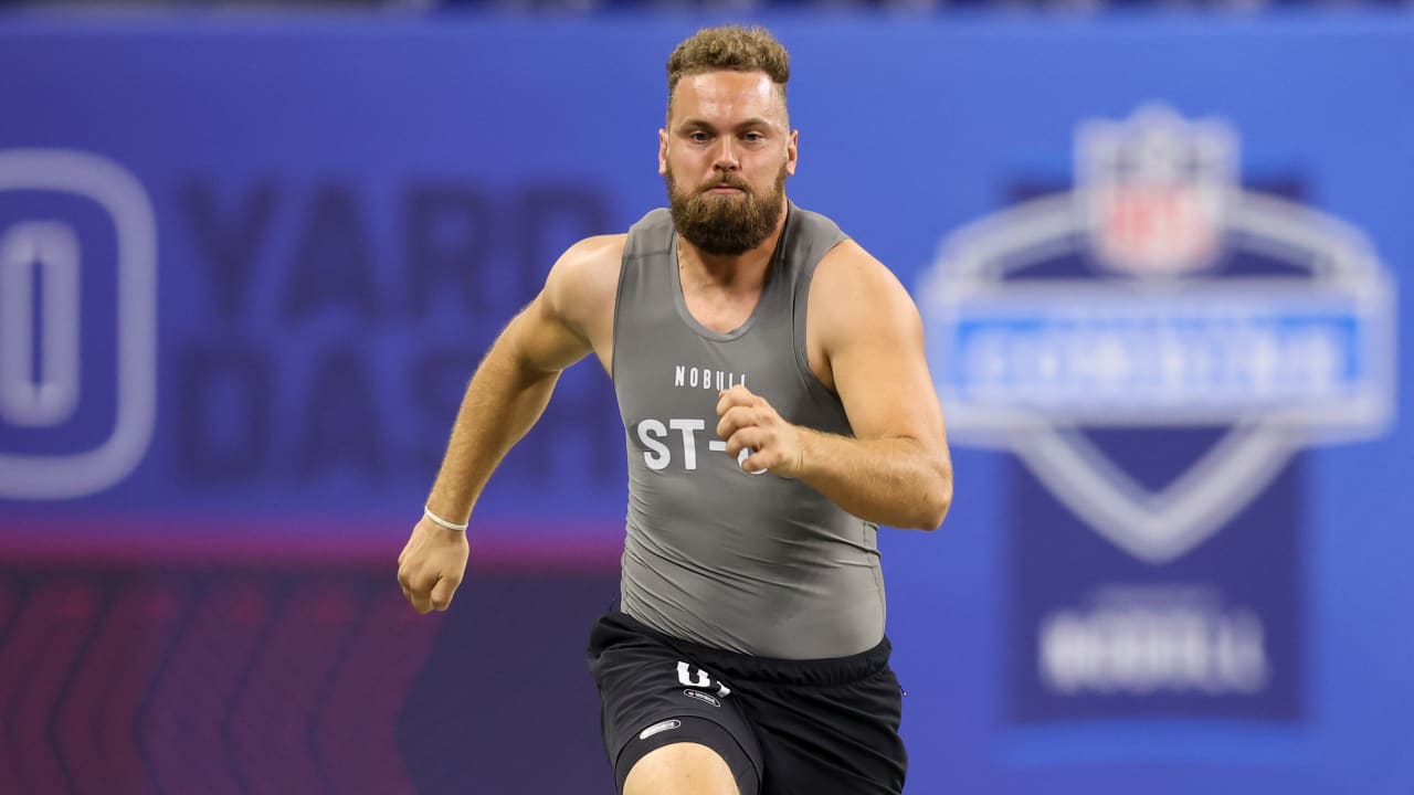 Long snapper Alex Ward runs official 5.06-second 40-yard dash at the ...