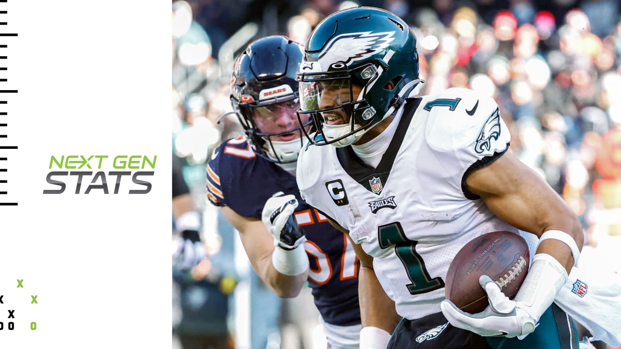 Next Gen Stats: Philadelphia Eagles quarterback Jalen Hurts’ 5 most ...