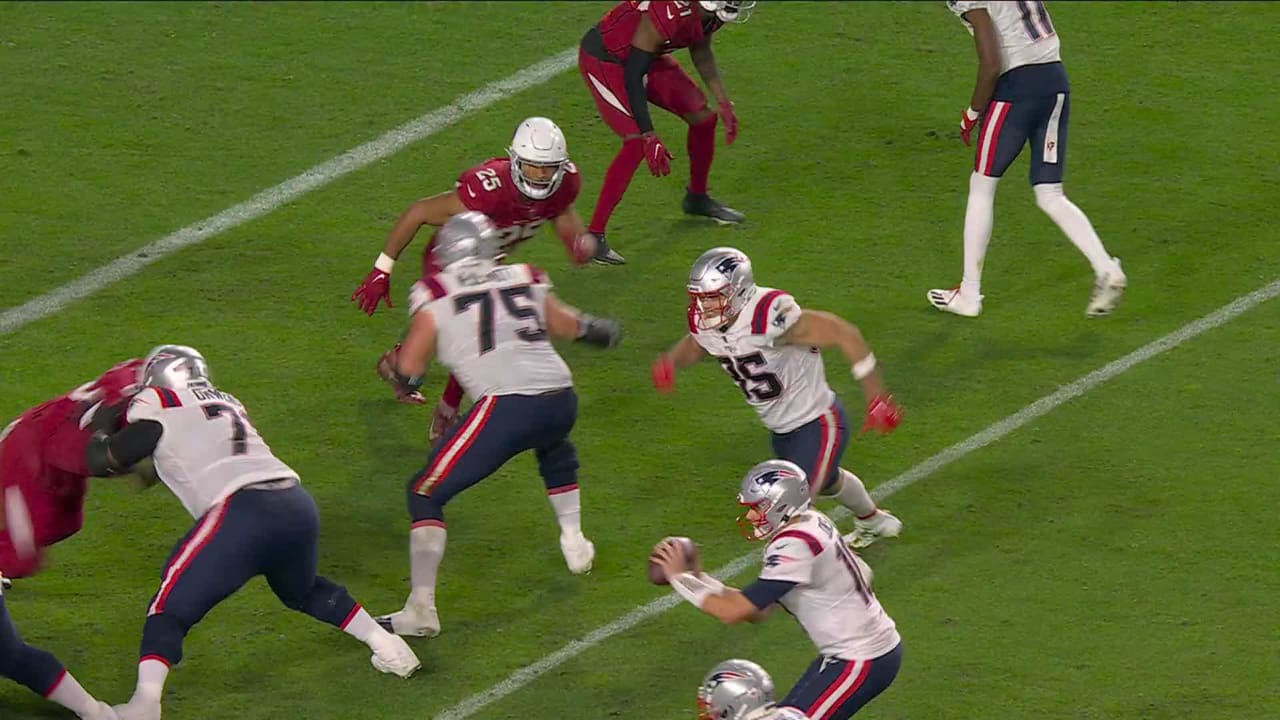 New England Patriots running back Pierre Strong takes straight-line ...