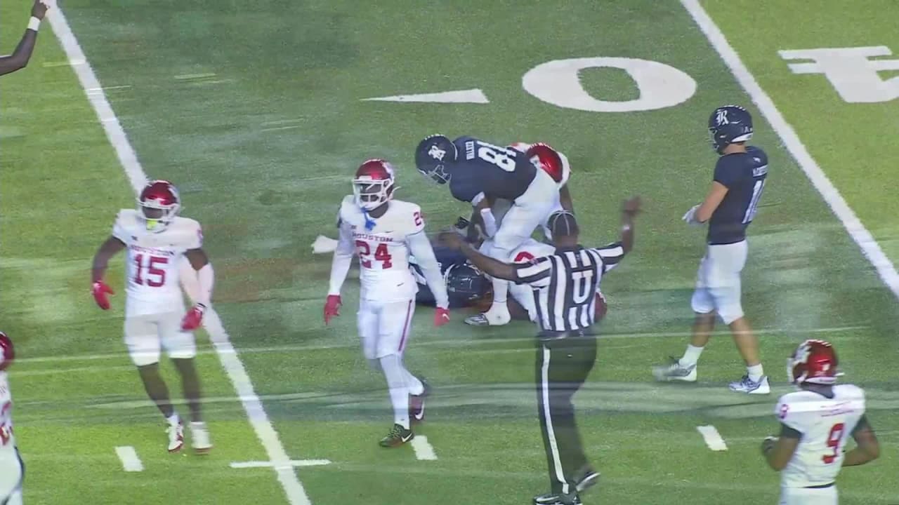 Houston Cougars cornerback Isaiah Hamilton's 'Peanut Punch' results in ...