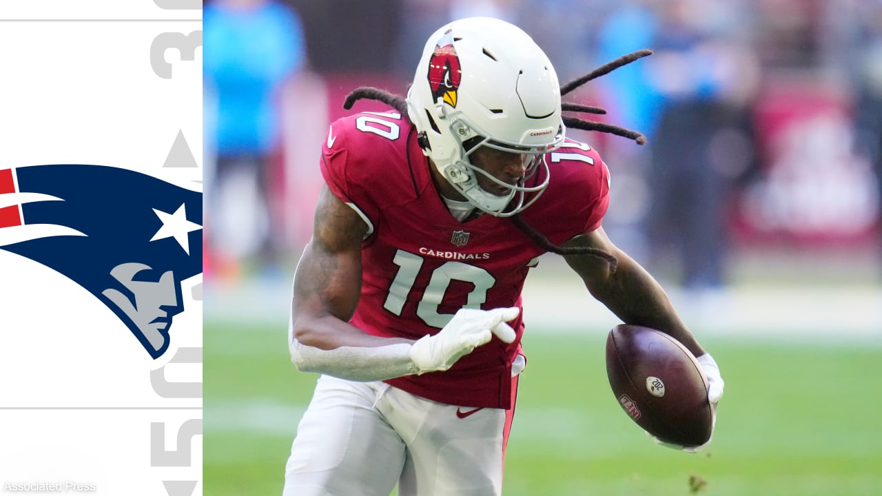 Nfl Networks Tom Pelissero Wr Deandre Hopkins Wrapping Up Patriots Visit