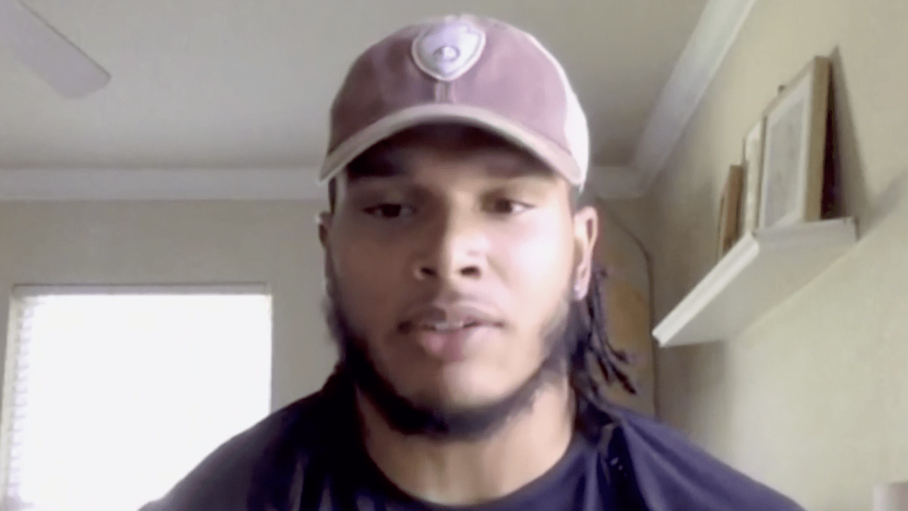 EDGE Jermaine Johnson II discusses his transfer from Georgia to Florida ...