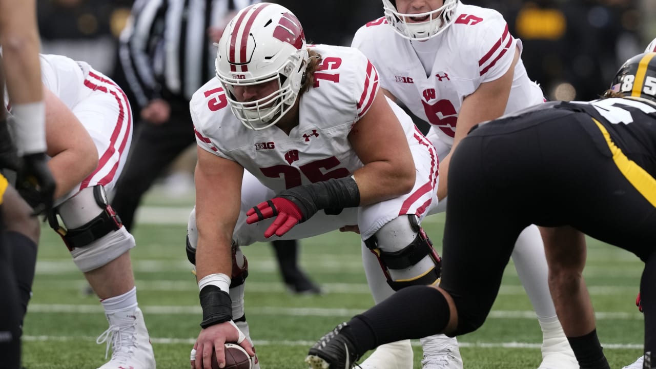 Breaking down center Joe Tippmann's college highlights | 2023 NFL Draft