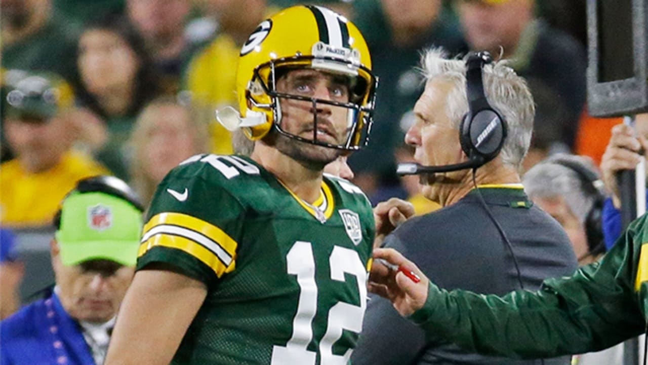 Rodgers gets called for intentional grounding for first time since 2015 ...