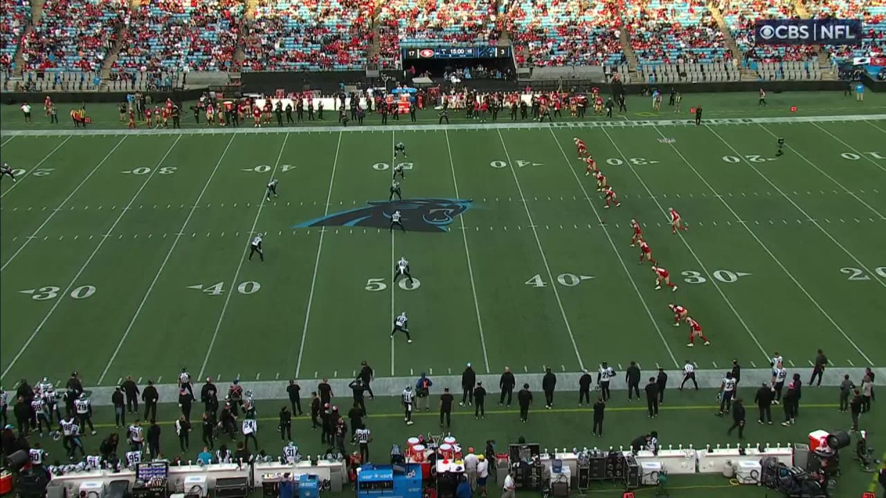 Carolina Panthers kick returner Raheem Blackshear bulldozes San ...