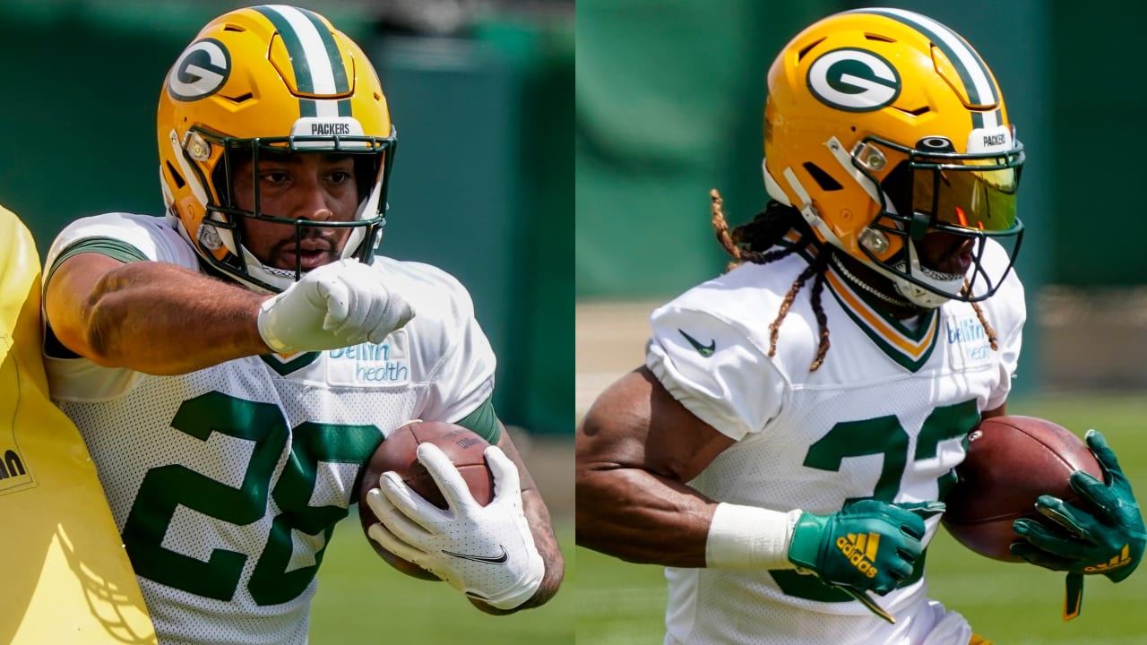 Packers RBs Aaron Jones (knee), A.J. Dillon (thumb) questionable to play vs. Buccaneers