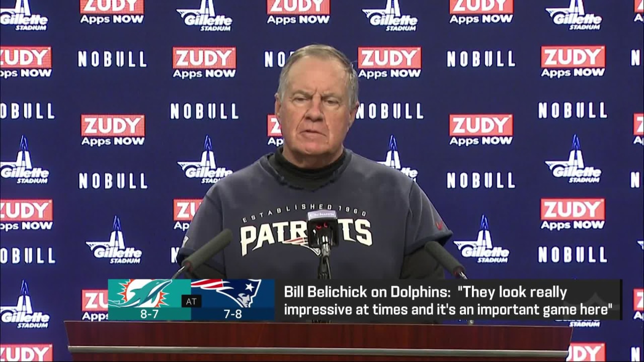 New England Patriots head coach Bill Belichick shares his impressions ...