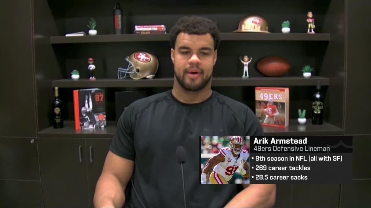 San Francisco 49ers defensive lineman Arik Armstead talks about earning ...