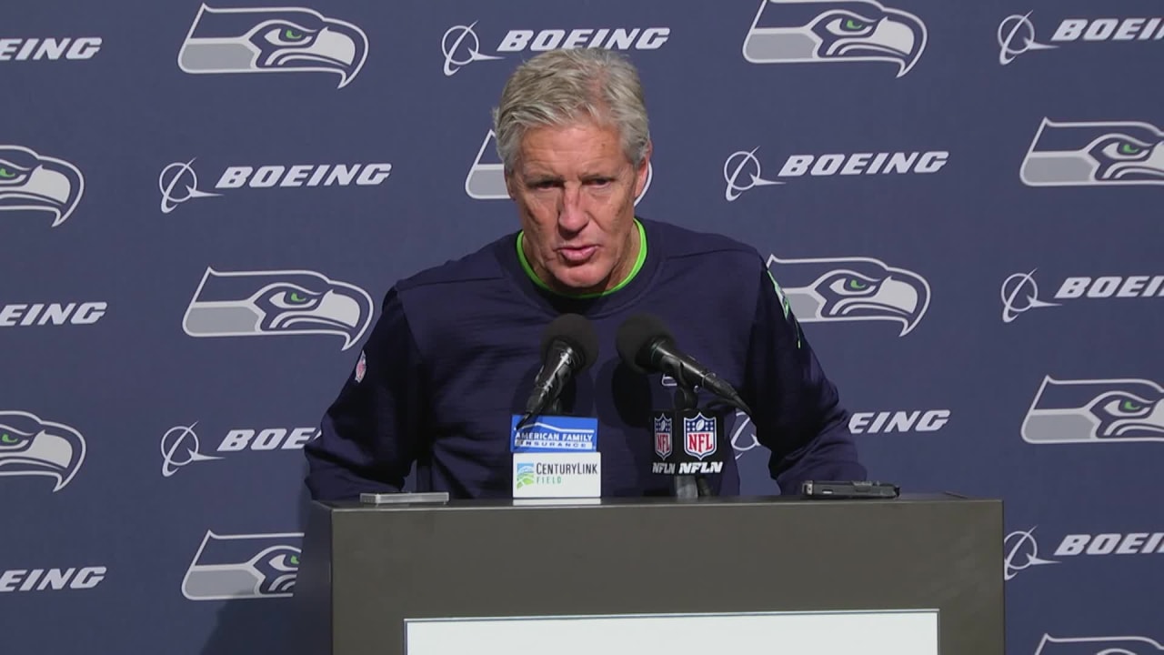 Seahawks postgame press conference