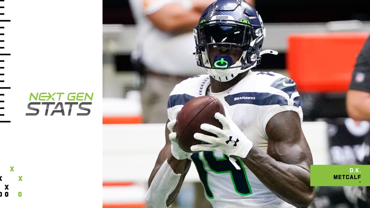Seattle Seahawks wide receiver DK Metcalf’s five fastest receiving ...