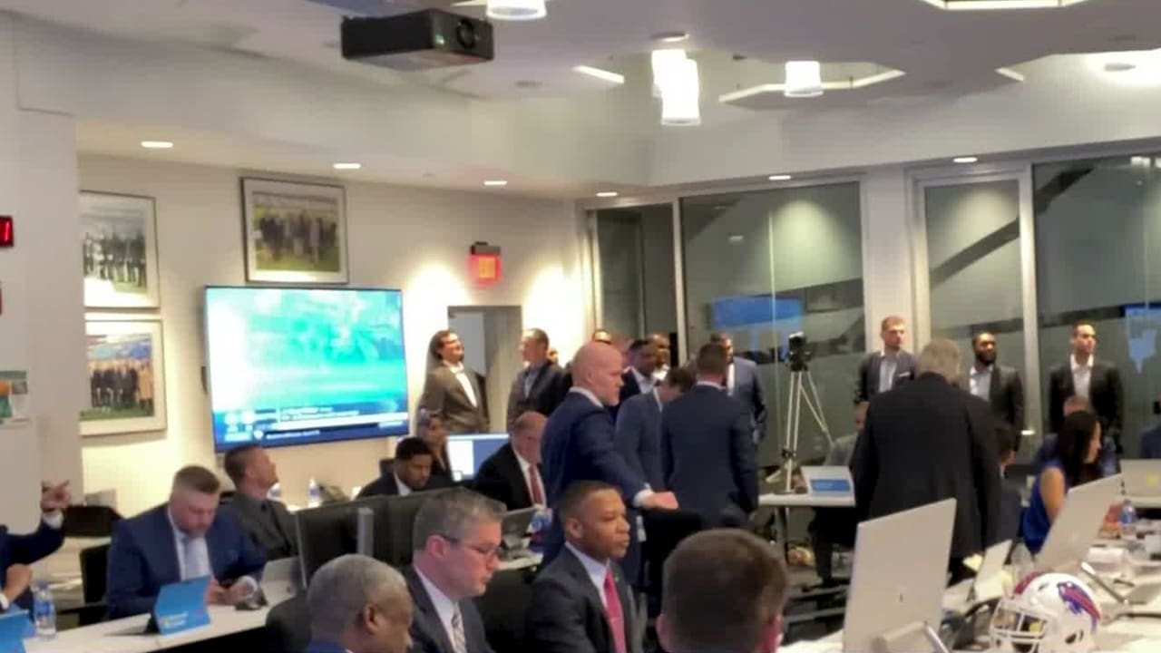 Take a look inside the Buffalo Bills' draft room | 'NFL Draft Center'