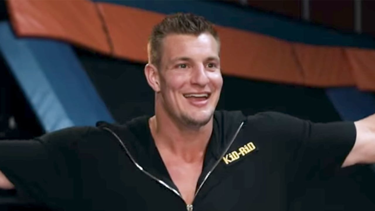 Gronk goes full-Gronk in a very strange music video