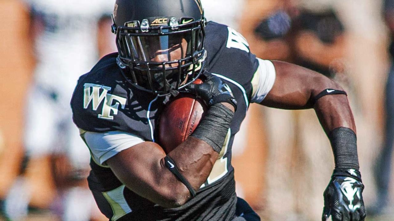 Wake Forest WR Cortez Lewis is king of customized handshakes Wake Forest WR Cortez Lewis is king of customized handshakes
