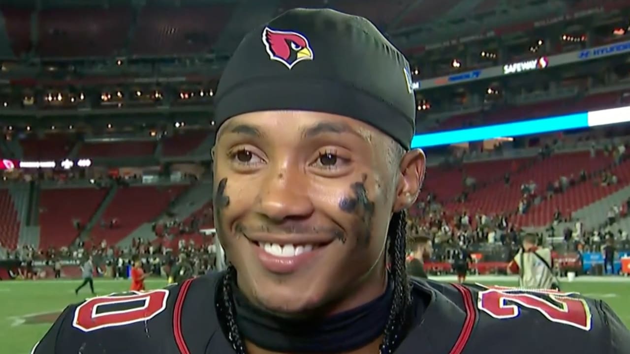 Arizona Cardinals cornerback Marco Wilson on wide receiver DeAndre ...