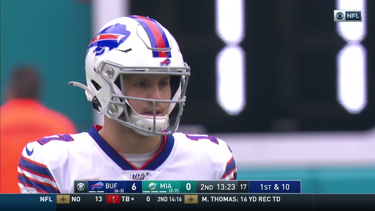 Josh Allen rips a sideline laser to John Brown for a 40-yard TD