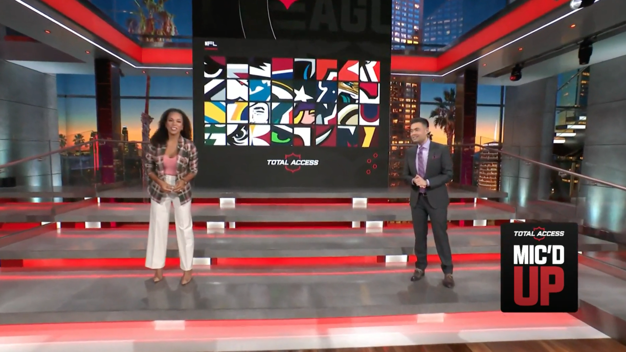 'NFL Total Access' crew gets 'NFL Mic'd Up' treatment
