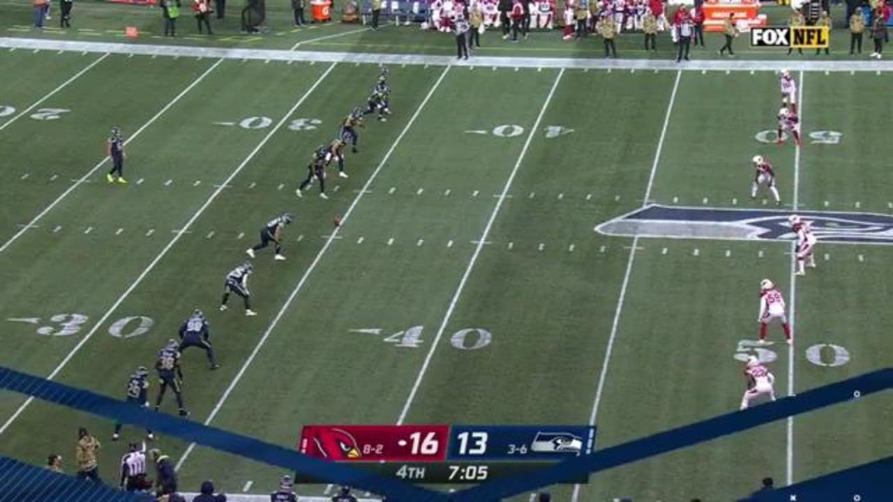 Kicker tackle! Seattle Seahawks kicker Jason Myers looks strong on ...