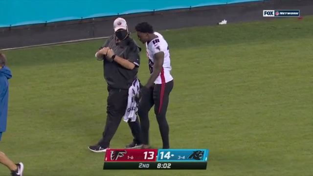 Atlanta Falcons wide receiver Calvin Ridley exits game with apparent ...